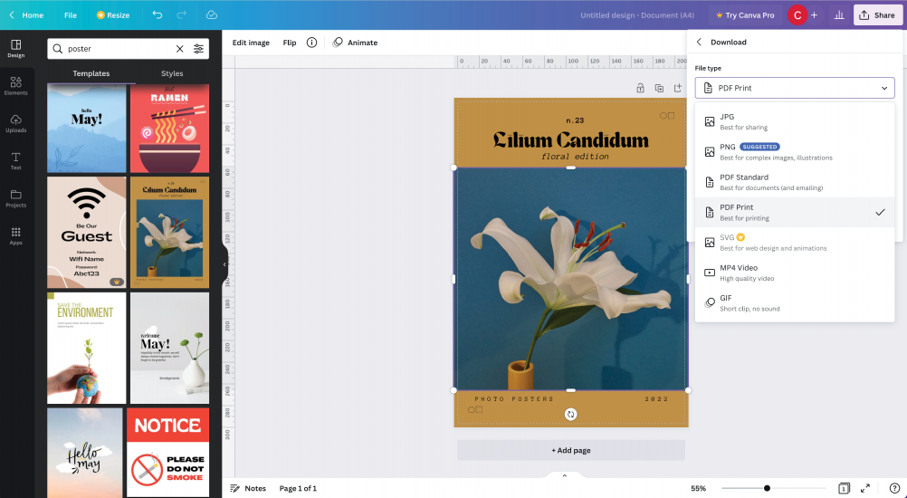 How To Add Bleed And Crop Lines In Canva 